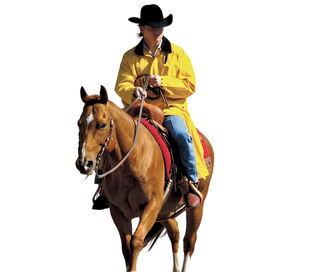 Double S Adult Yellow Saddle Slicker – Frey Outfitters